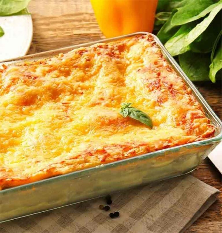 Lasanha de Frango com Molho Branco: Deliciosa Para o Jantar