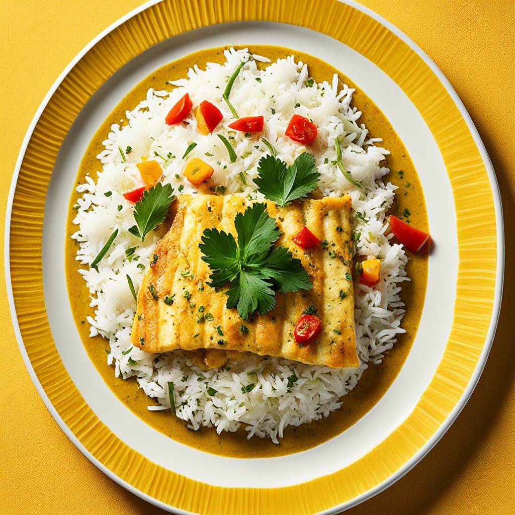 Peixe ao Molho de Coco e Curry: Explosão de Sabores Exóticos