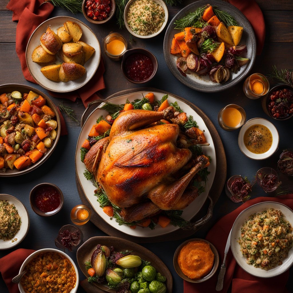 Peru Recheado com Farofa: O Prato Principal Perfeito