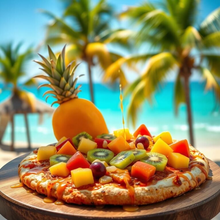 Pizza California: Receita Refrescante com Frutas e Sabores